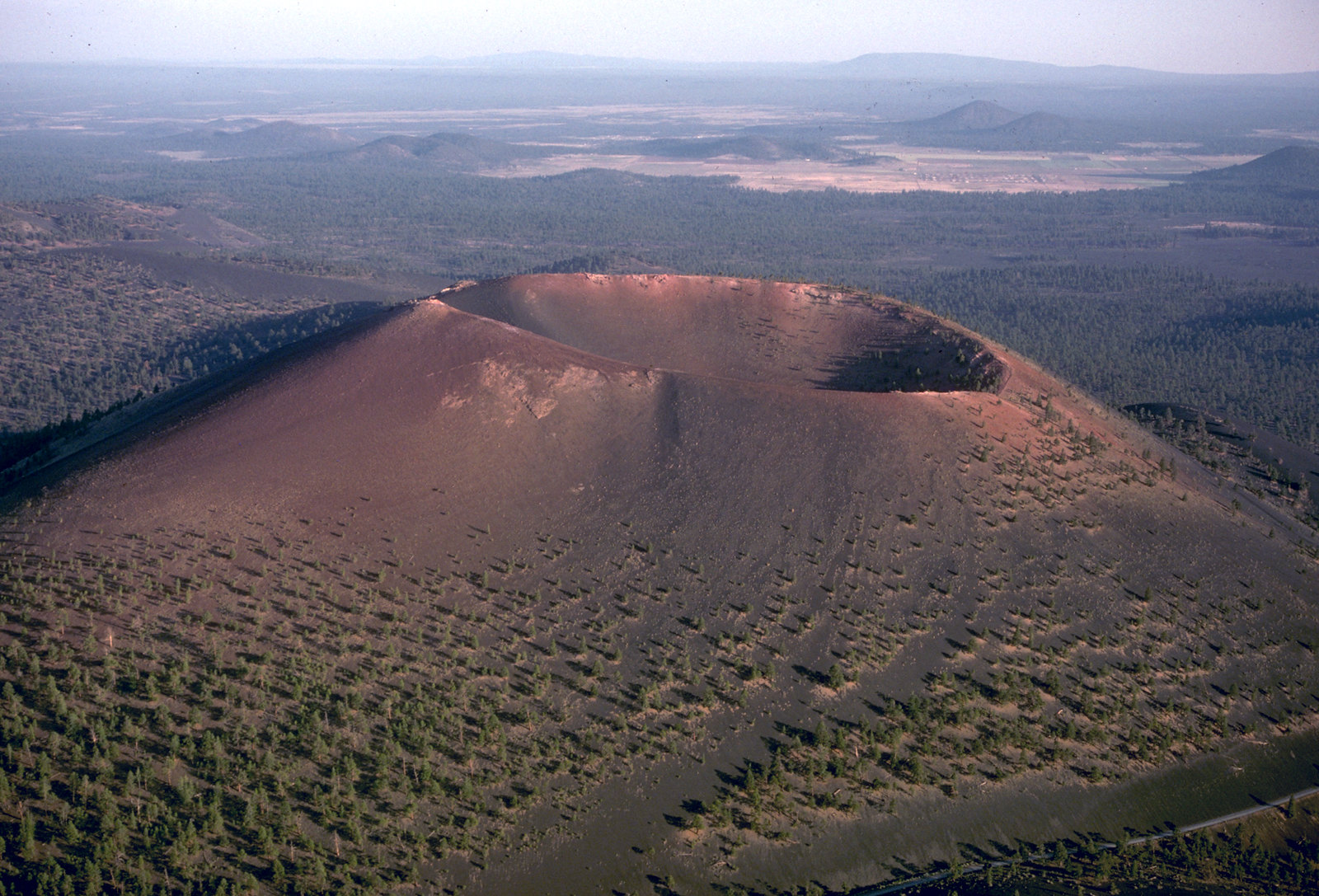 Tunnel Fire Swept through Sunset Crater Volcano National Monument ...