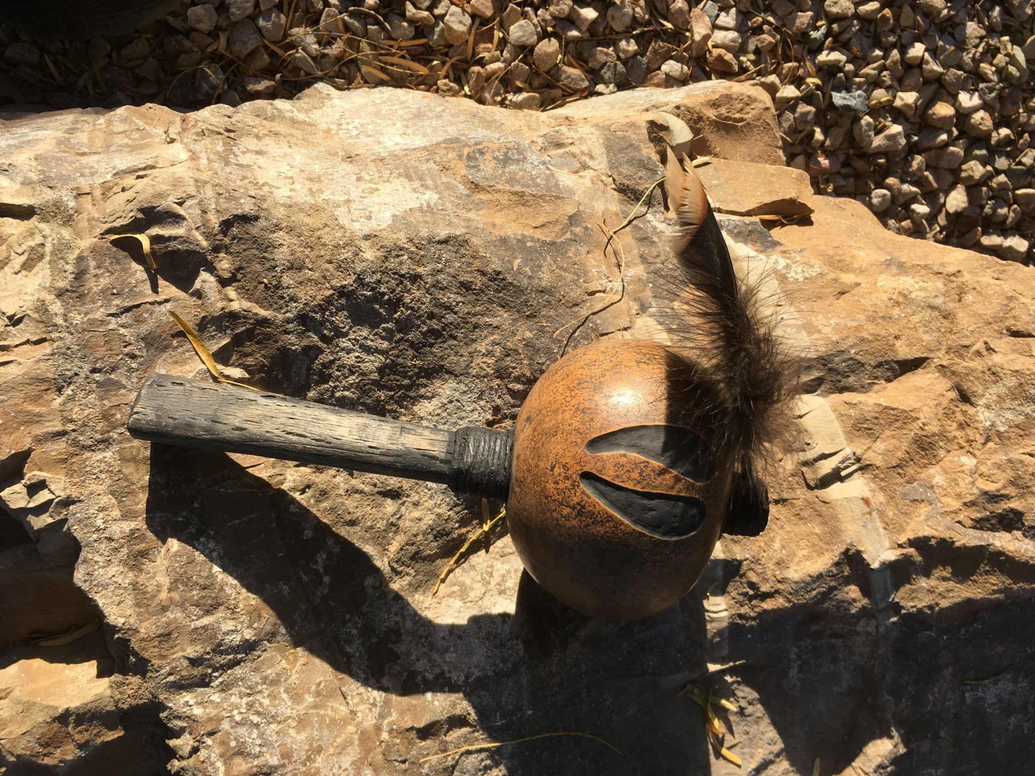 Arturo Ramirez Gourd Rattle-Making Class - Archaeology Southwest